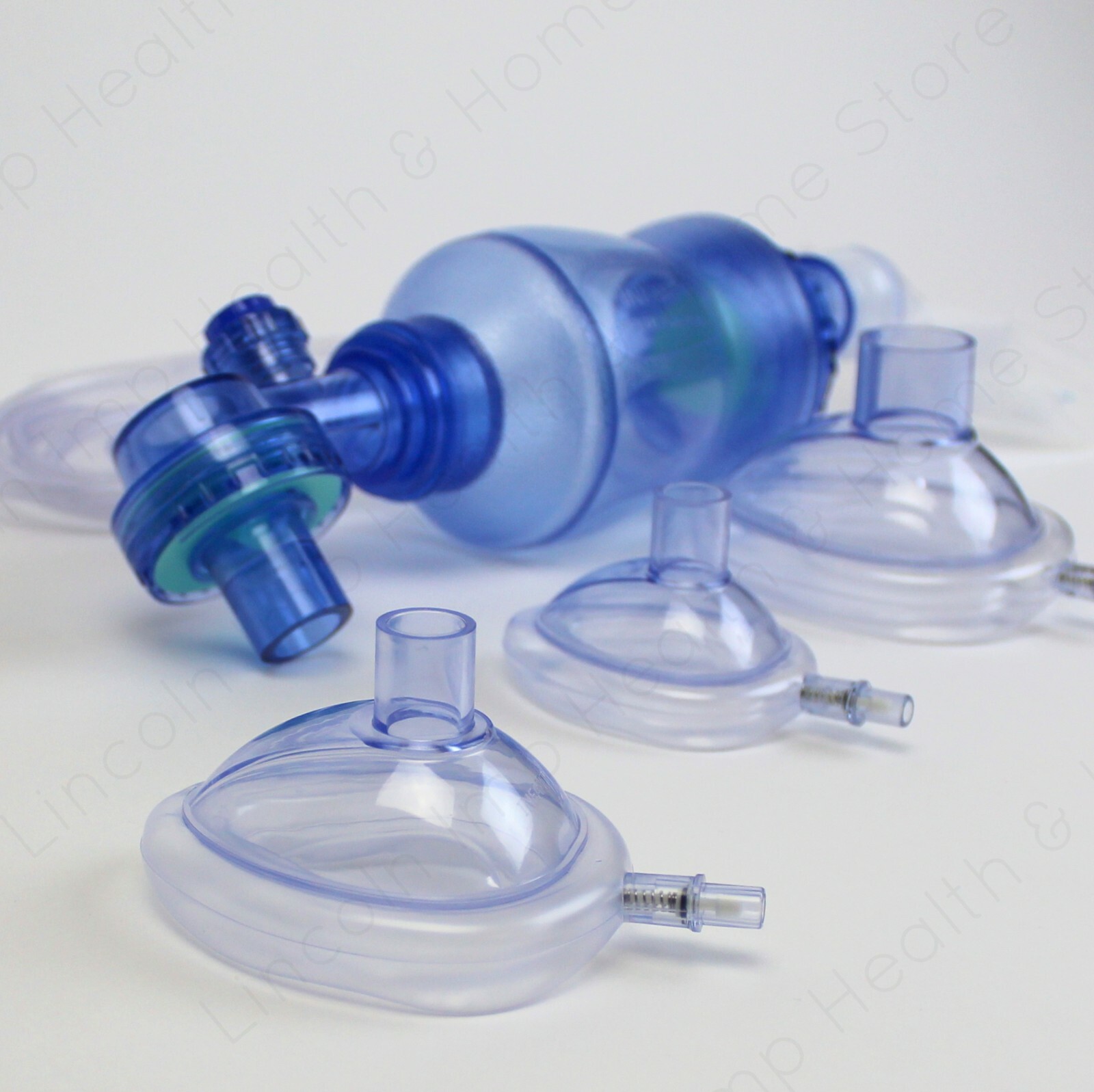 Disposable BVM Resuscitator Set - INFANT 280ml Bag. Pediatric & Neonate ...