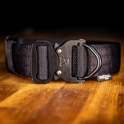 Tactical Working Protection Dog Sport Collar 1.5inch 4cm cobra style ...