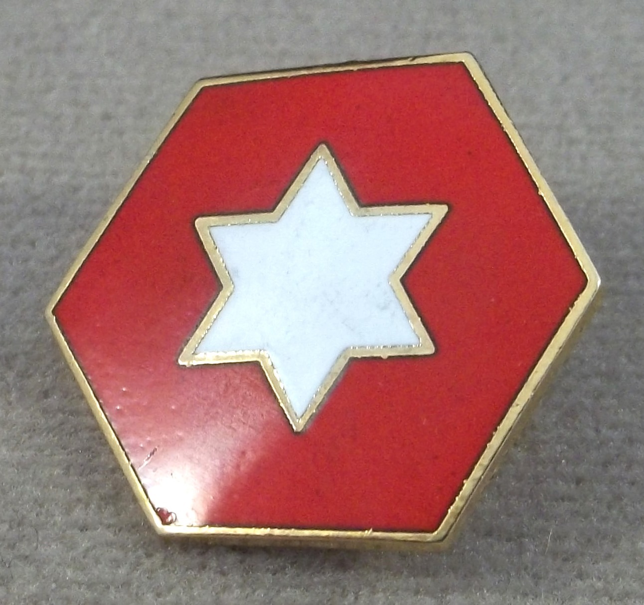 US Army 6th Army Patch Style Unit Crest Insignia ( Old Design Insignia ...