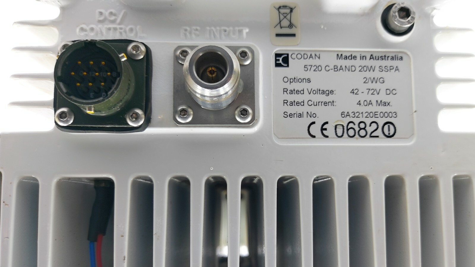 Codan 5720 C-Band 20W SSPA 2/WG Transceiver for sale online | eBay