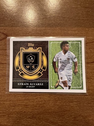 2022 Topps MLS Scholarly Insert Efrain Alvarez LA Galaxy Mexico Soccer ...