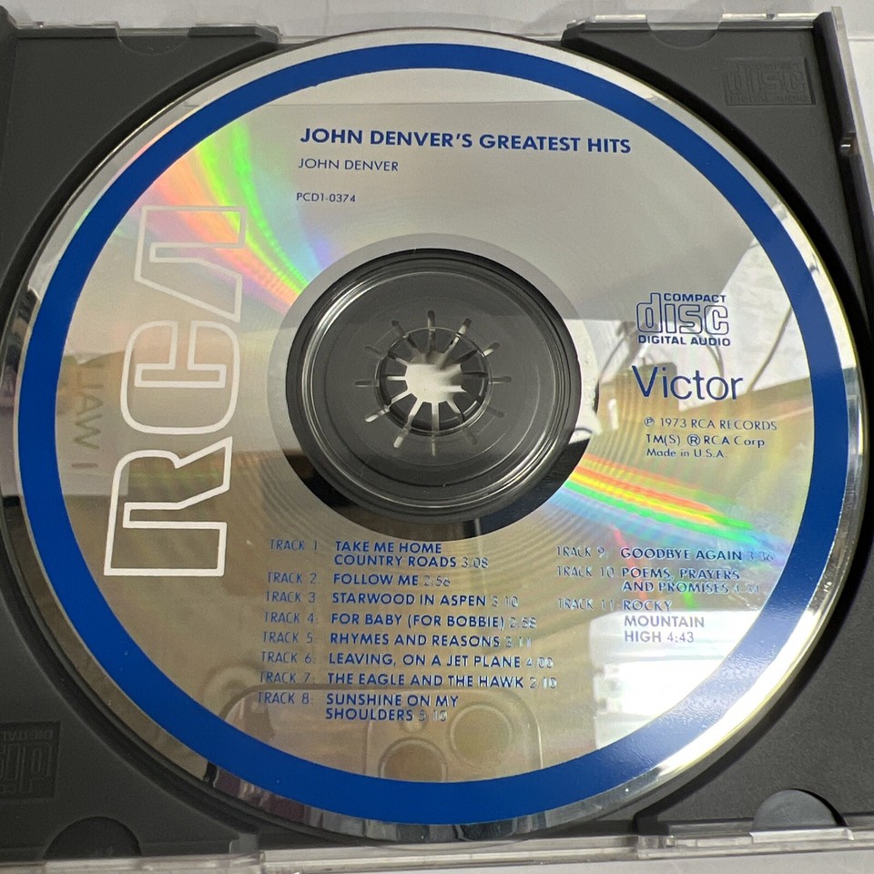 John Denver’s Greatest Hits (CD, 1973, RCA) | eBay