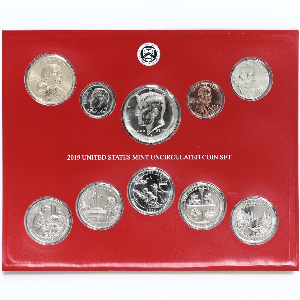 2019 Mint Set Original Sealed Box 20 BU Coins NO W CENT | eBay