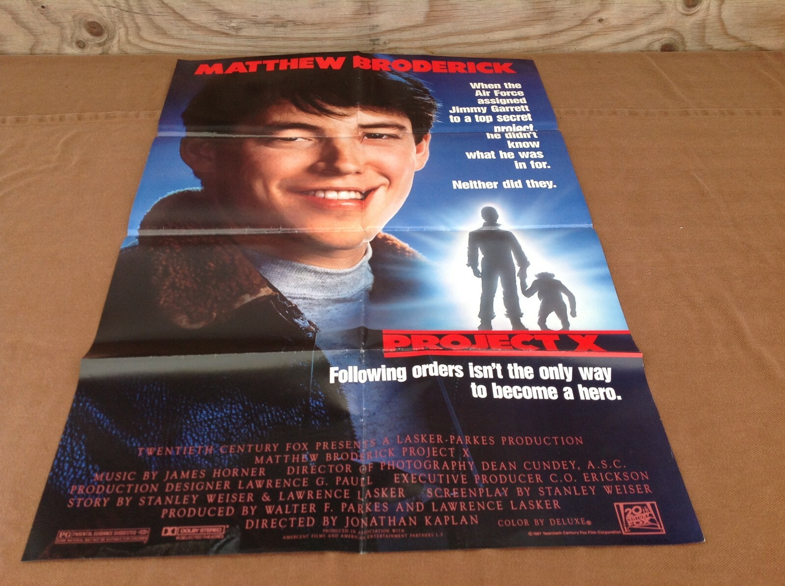 Project X 1987 Poster