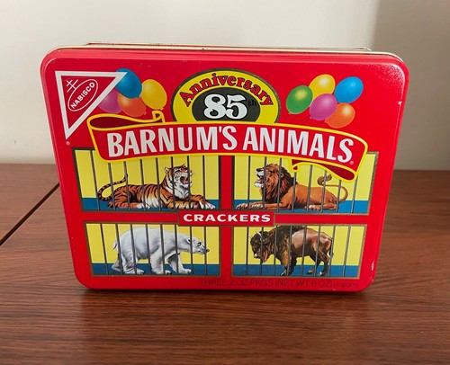 Vintage Nabisco 85th Anniversary Barnum’s Animals Crackers Tin 1987 | eBay