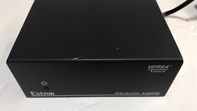 EXTRON VERSA TOOLS DISTRIBUTION AMPLIFIER MDA 3 SERIES & POWER SOURCE ...