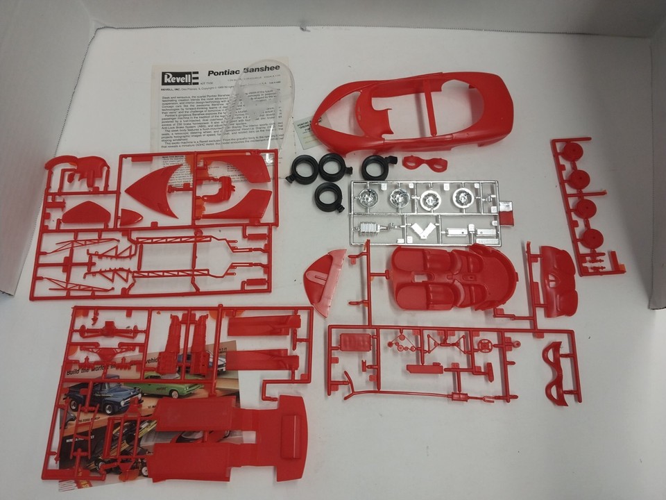 Revell Pontiac Banshee Model Opened 100% Complete Dream Machine Concept ...