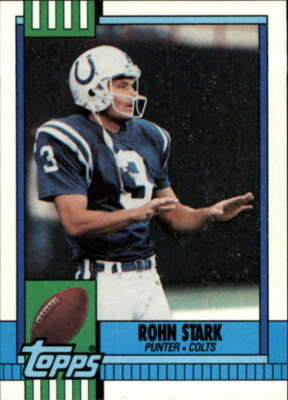 1990 Topps #301 Rohn Stark Colts | eBay