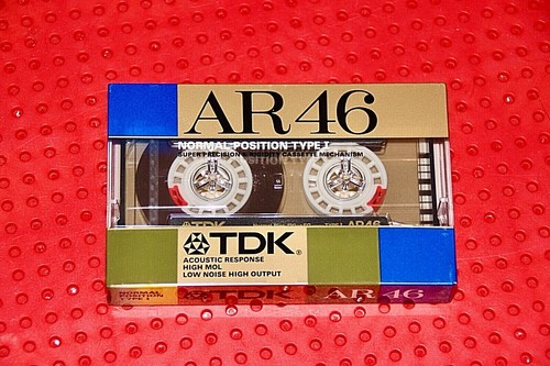 TDK AR 46 1987 JAPAN TYPE I BLANK CASSETTE TAPE (1) (SEALED) | eBay