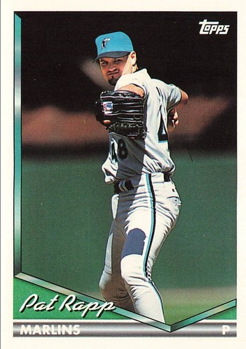 Pat Rapp 1994 Topps Baseball Card #227 Marlins | eBay