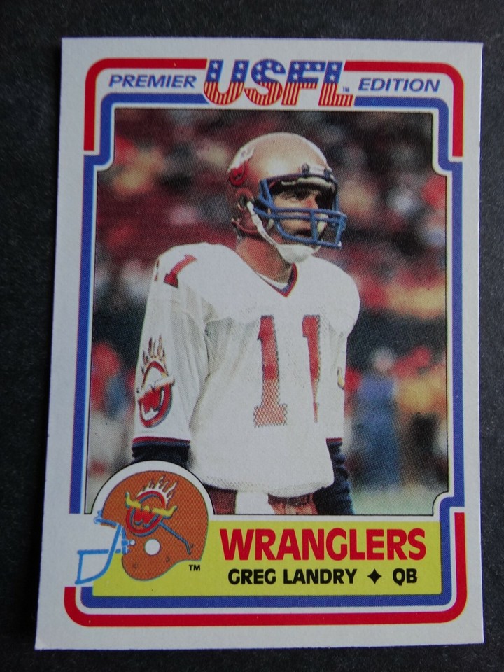 1984 Topps USFL Football Cards Complete Your Set You U Pick From List 1 ...