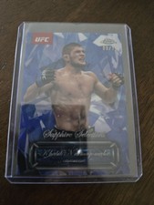 2025 Topps Chrome Sapphire UFC Checklist, Set Details, Boxes