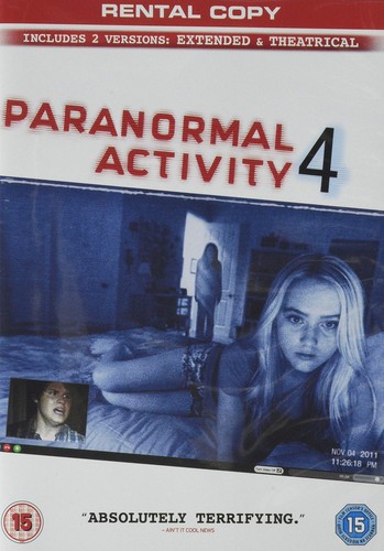 Paranormal Activity 4 Extended Edition (REGION B/2) DVD NEU | eBay
