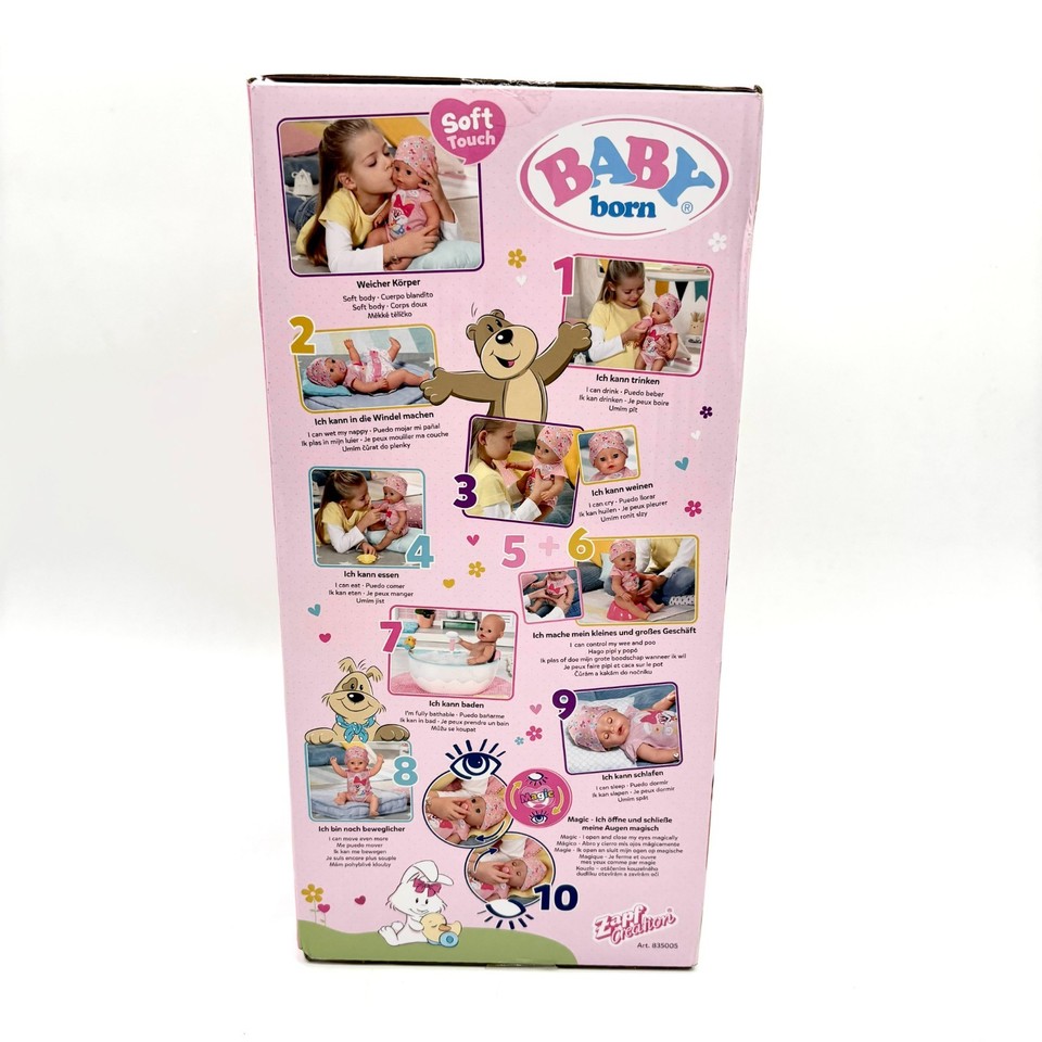 Zapf Creations 43Cm Baby Born Magic Interactive Girl Doll | eBay
