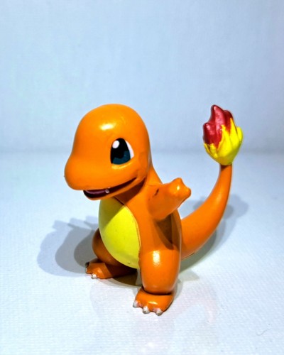 VINTAGE POKEMON TOMY FIGURE - CHARMANDER - RARE RETRO TOY - FREE ...