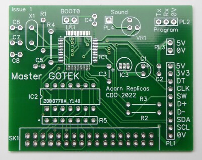 Acorn BBC Master Computer Internal GOTEK Bare PCB | eBay UK