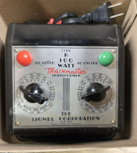 Lionel Type R Trainmaster Transformer 100 watt Refurbished | eBay