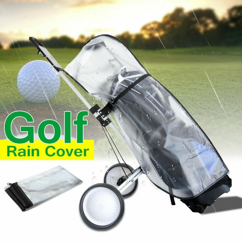 Waterproof Dustproof Golf Rain Cover PVC Golf Bag Shield Outdoor Rod ...