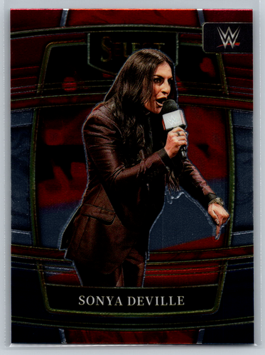 Sonya DeVille 2022 Panini Select WWE Red & Blue #68 Concourse Smackdown ...