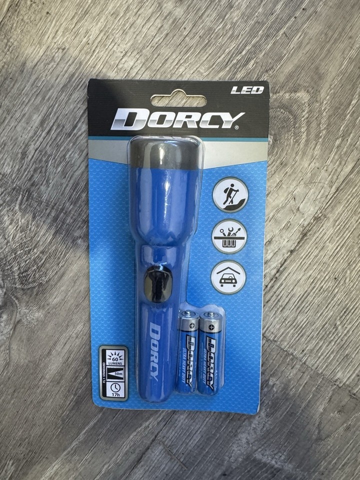 Dorcy Led High Distance Beam Active Series Flashlight. 60 Lumens 17 ...
