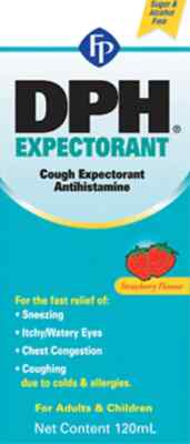 DPH Expectorant For Adult & Children 120ml | eBay