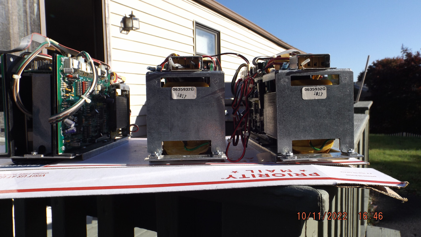 (1) 4100 Simplex power supply 562-917 W/2 25 Watt Amplifier Boards 562 ...