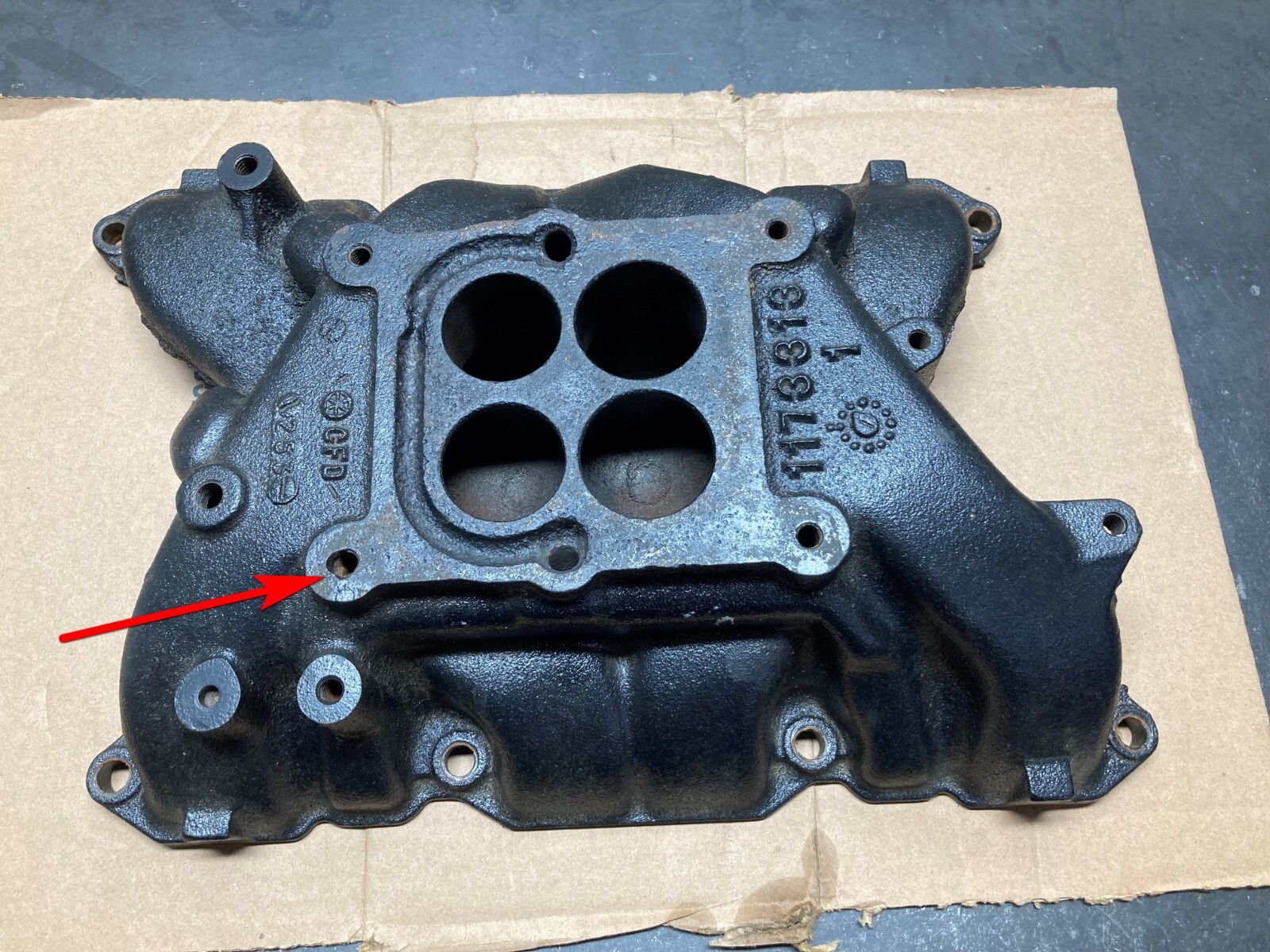 Buick 364 Nailhead 4 Barrel Intake Manifold 1957 to 1961 RARE for sale ...