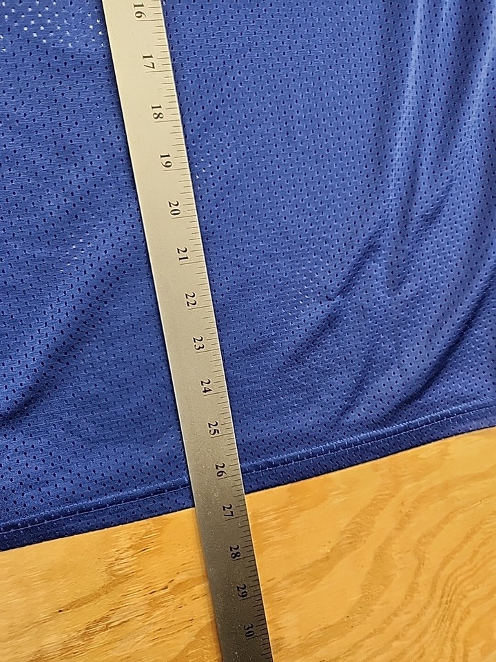 Angelo State Rams Logo Blue Lightweight Mesh Jersey Mens XS | eBay