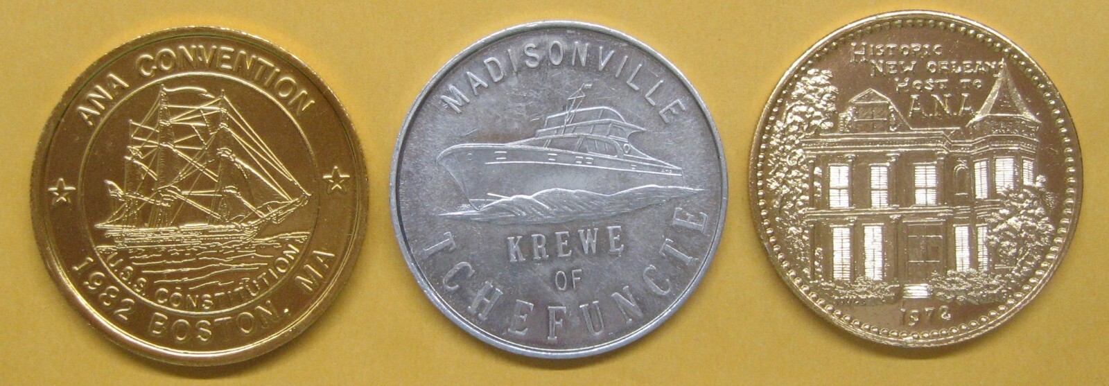 Lot of 3 Vintage Tokens Take a Look | eBay