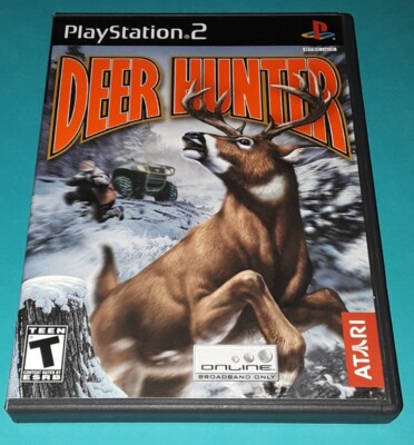 DEER HUNTER PS2 Game - COMPLETE CIB Sony PlayStation 2 2003 HTF Rare ...