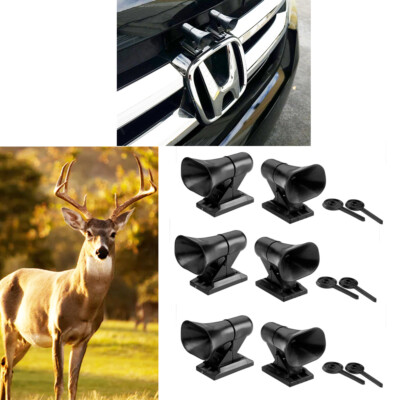 6X Deer Whistles Wildlife Warning Device Animal Sonic Alert Car Safety ...