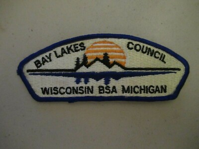 BSA Bay Lakes Council CSP Patch WI, MI S-3 | eBay
