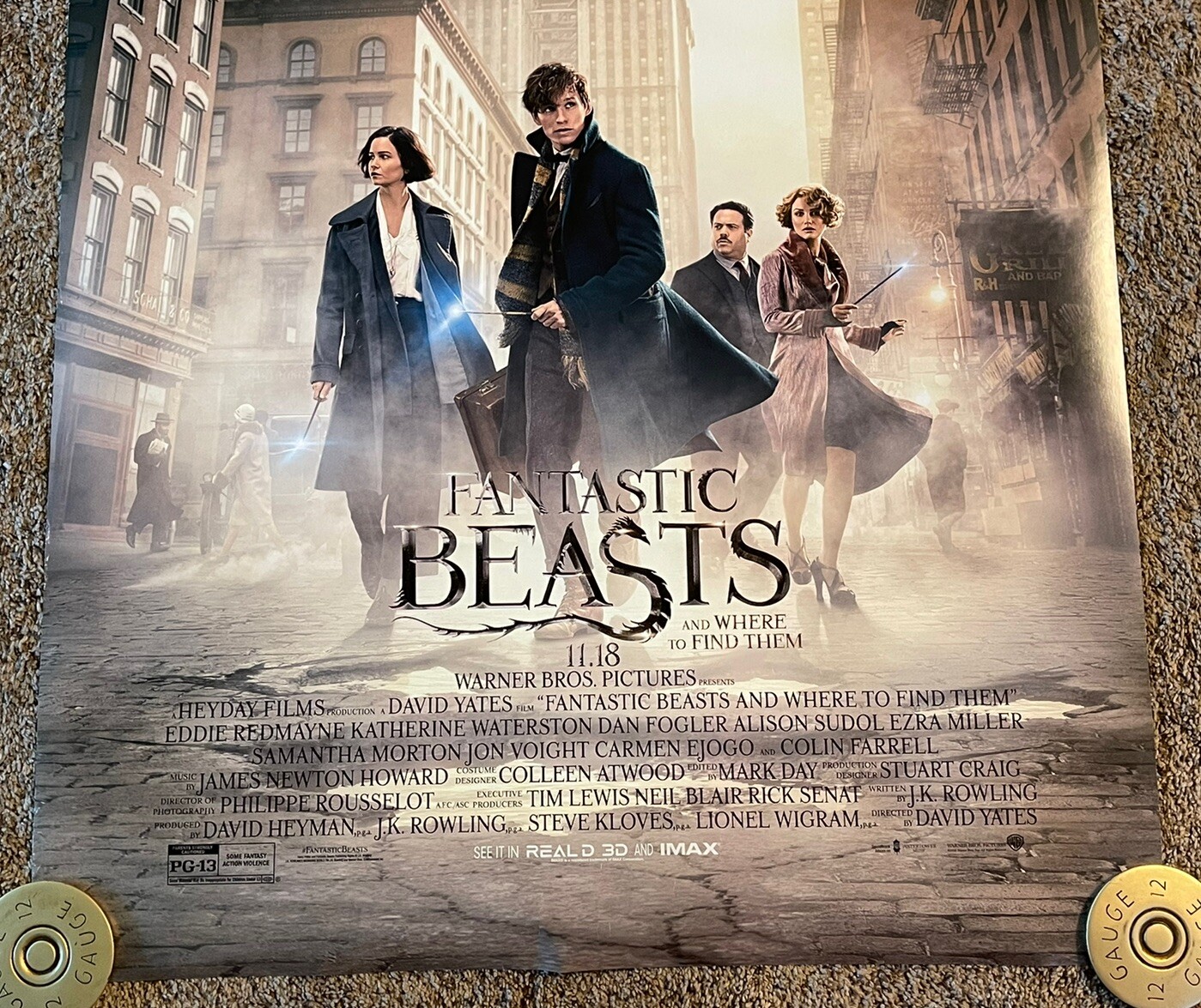 Fantastic Beasts And Where To Find Them Movie Poster