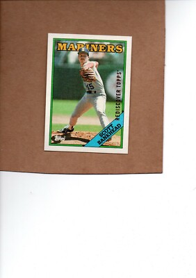 2017 topps buyback card 1988 bronze 738 scott bankhead mariners | eBay