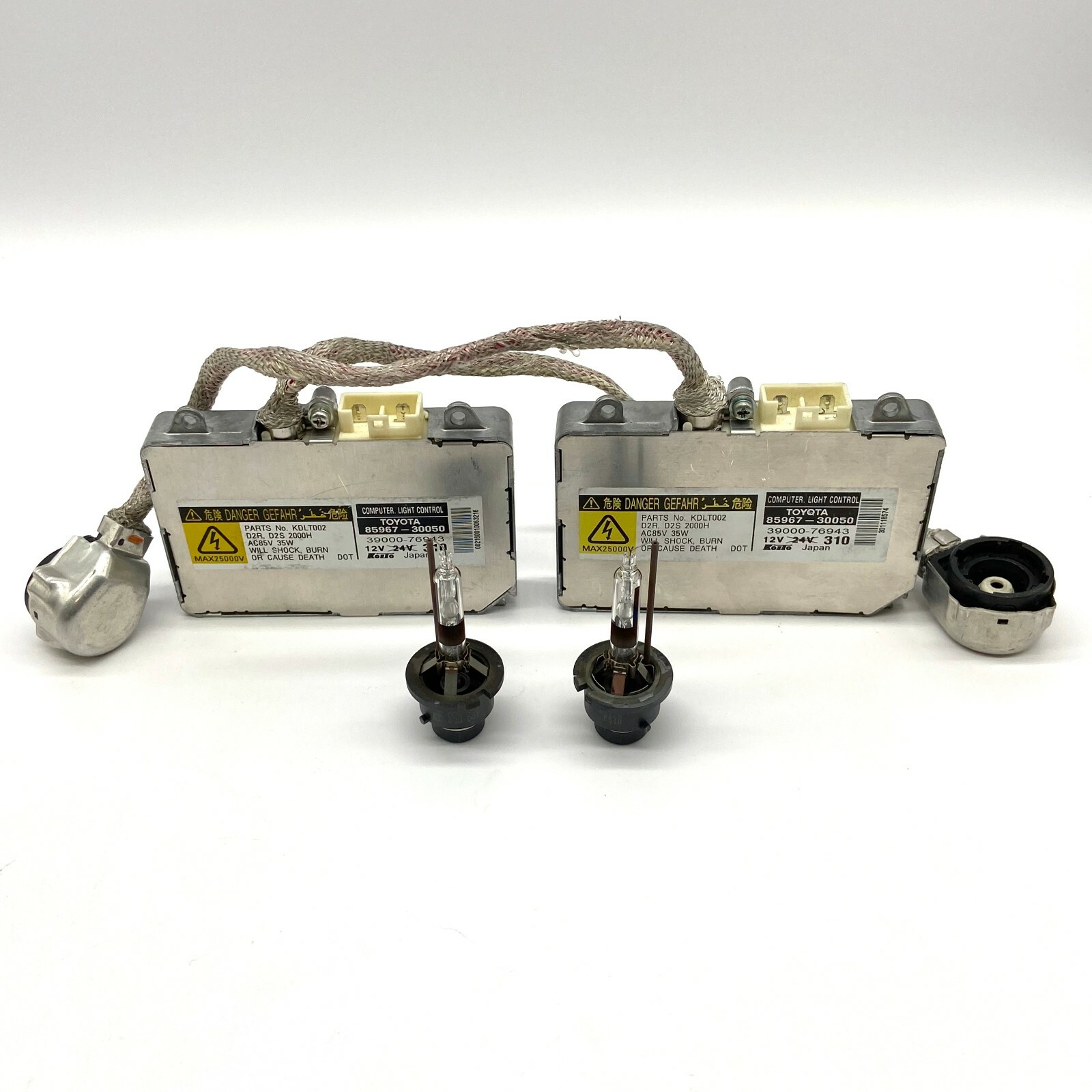 2x OEM 01-05 Lexus IS 300 Xenon Ballast D2R Bulb Control Unit Computer ...