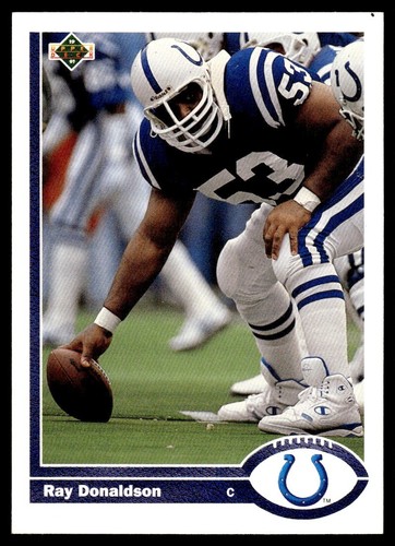 1991 Upper Deck Ray Donaldson Indianapolis Colts #412 | eBay