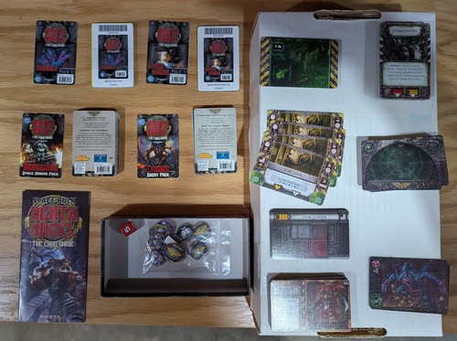 Space Hulk Death Angel Card Game with ALL FOUR EXPANSIONS | eBay