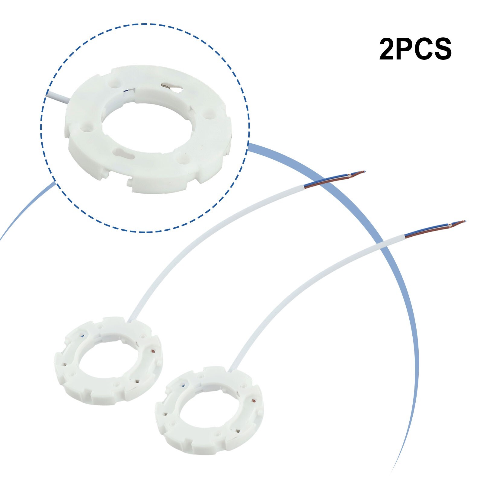 GX53 Lamp Holder LED Light Light Source Most Customary LED 2Pcs Durable ...