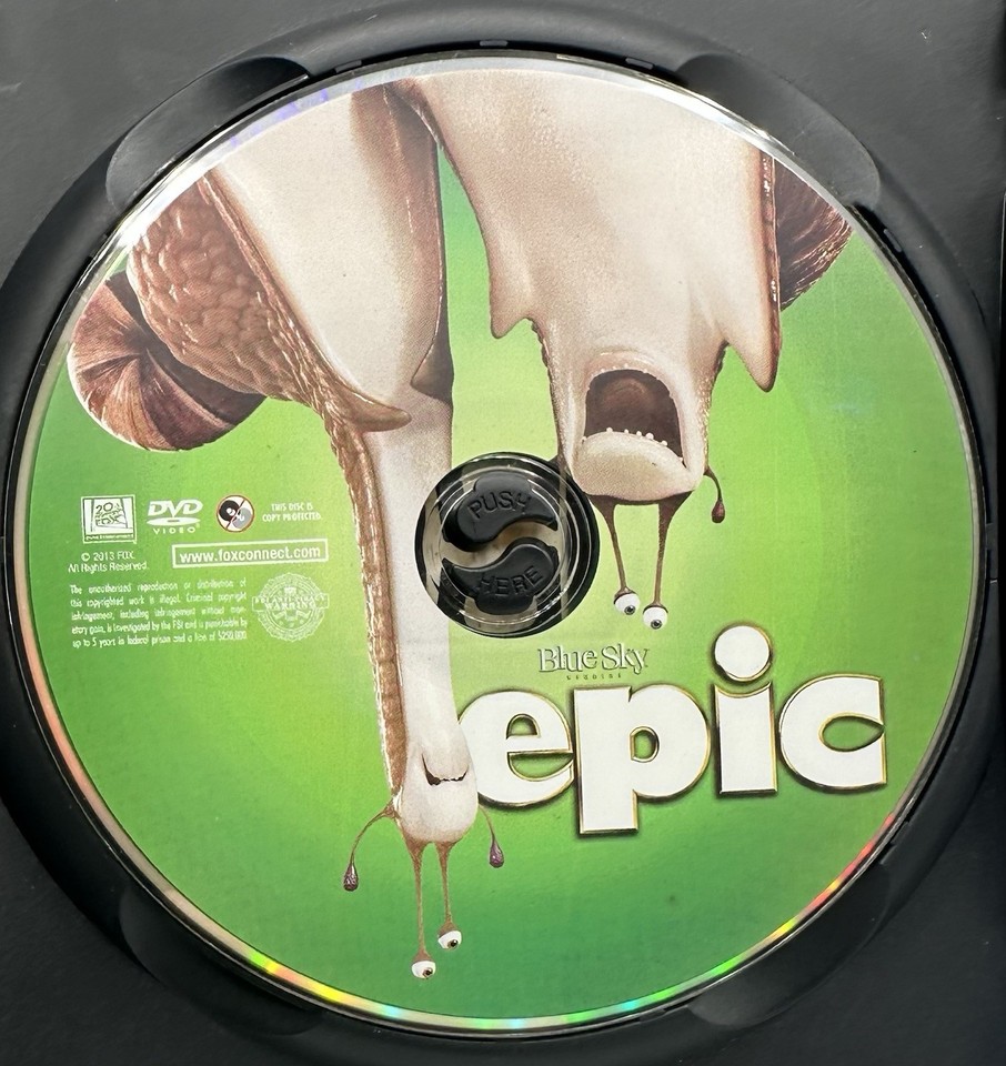 Epic DVD Widescreen Voices Of Colin Farrell Josh Hutcherson Amanda ...