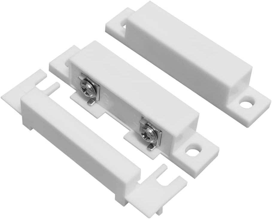 5 Pack Surface Mounted NC Magnetic Door Contacts Switch Sensor for ...