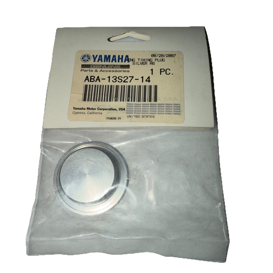 GYTR YAMAHA BLUE BILLET SILVER TIMING PLUG YZF-R1 YZF-R6 FZ6R FZ1 SUPER ...