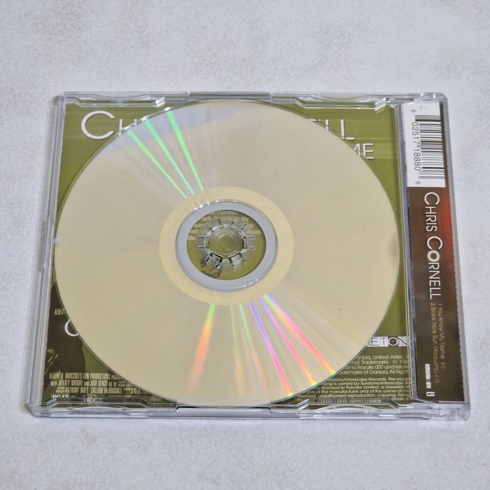 Chris Cornell CD Single You Know My Name (Casino Royale) Excellent ...