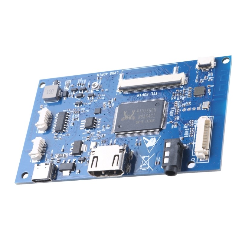 LCD AT070TN90 92 94 TTL Controller Module Board DC5V 50Pin Driver Board ...