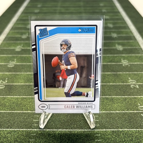 Caleb Williams 2024 Panini Donruss Base Rated Rookie RC #327 Chicago ...