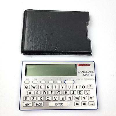 Franklin Language Master LM-2015 Pocket Dictionary Thesaurus Electronic ...