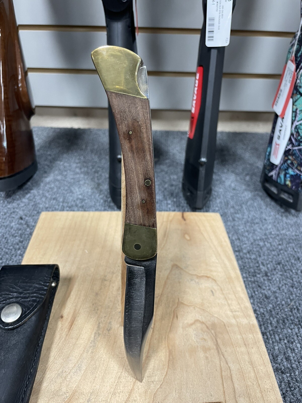 BUCK 110 VINTAGE 1967-72 USA, Buck sheath. Very Nice USA SELER free ...