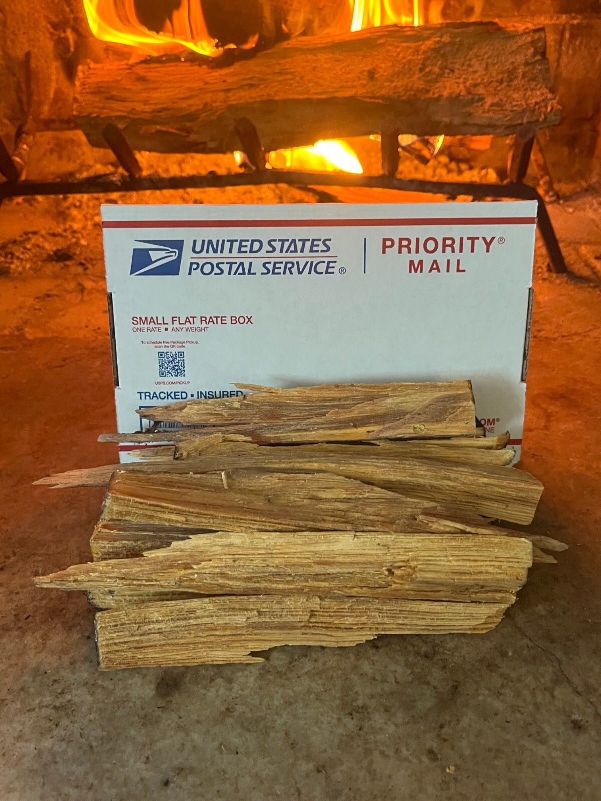 Fat Lighter Fire Starter Small Box Full: Fire Pit Camping BBQ Smoker ...