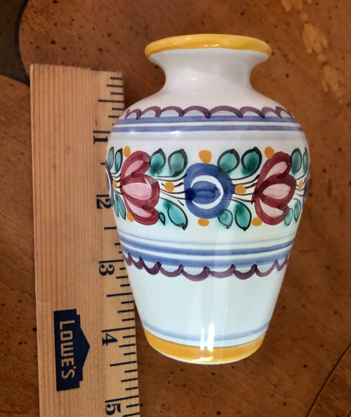 MODRA SLOV LUDOVA MAJOLIKA VASE JAR HAND PAINTED POTTERY SIGNED | eBay