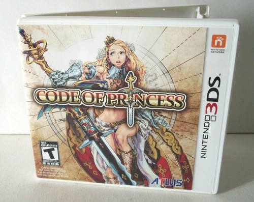 Code of Princess Case Only NO GAME Nintendo 3DS Empty Replacement ...