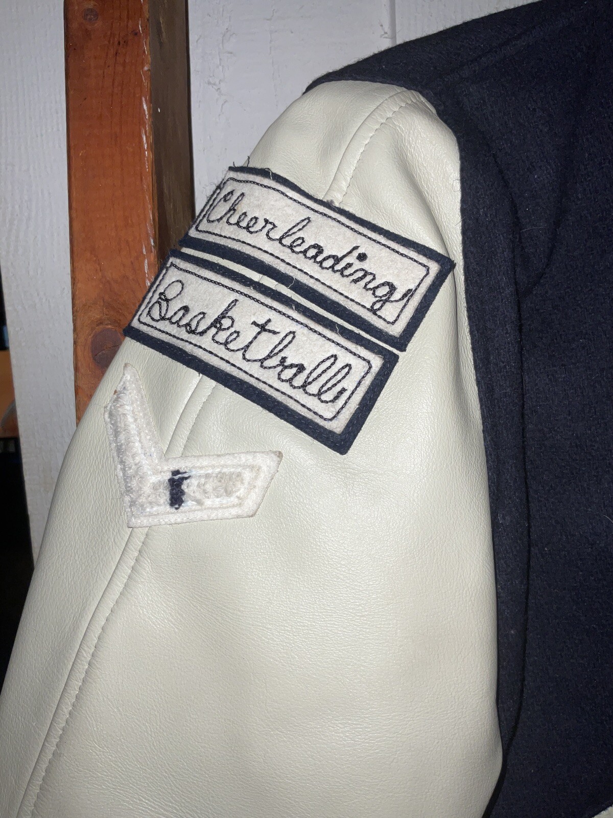 vintage butwin varsity jacket letterman basketball cheerleading emory ...